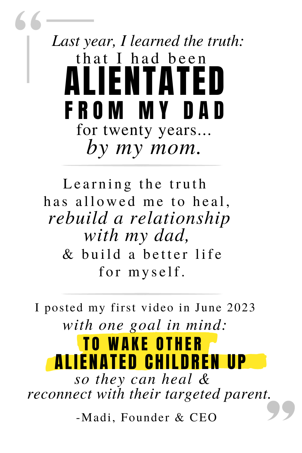 The Anti-Alienation Project