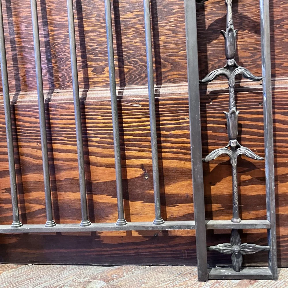 Cast Iron Window Guard with Spear — Aurora Mills