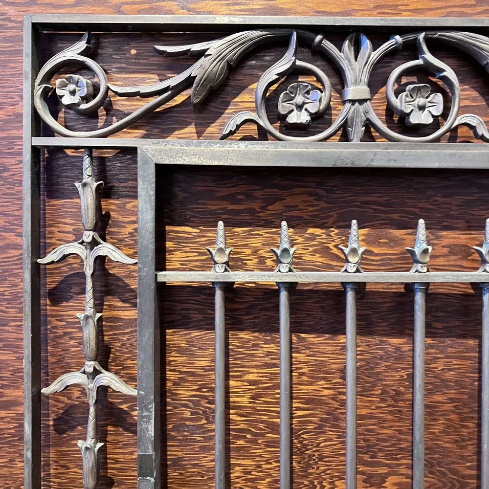 Cast Iron Window Guard with Spear — Aurora Mills