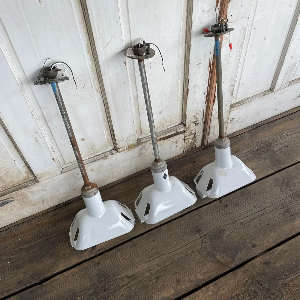 Hobart Mixer Pendant Lights — Aurora Mills