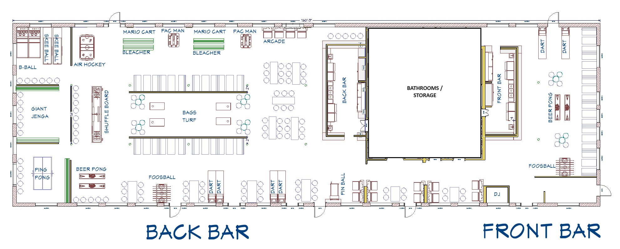 Party Info — Westport Bar & Rec