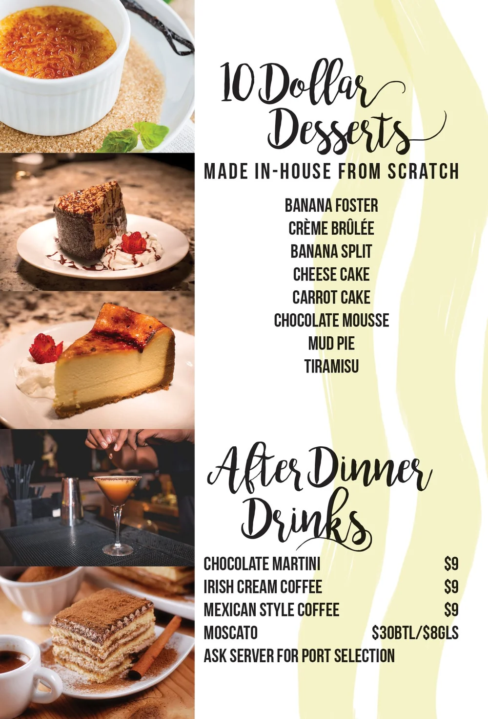 Dessert — LightHouse Oyster Bar & Grill