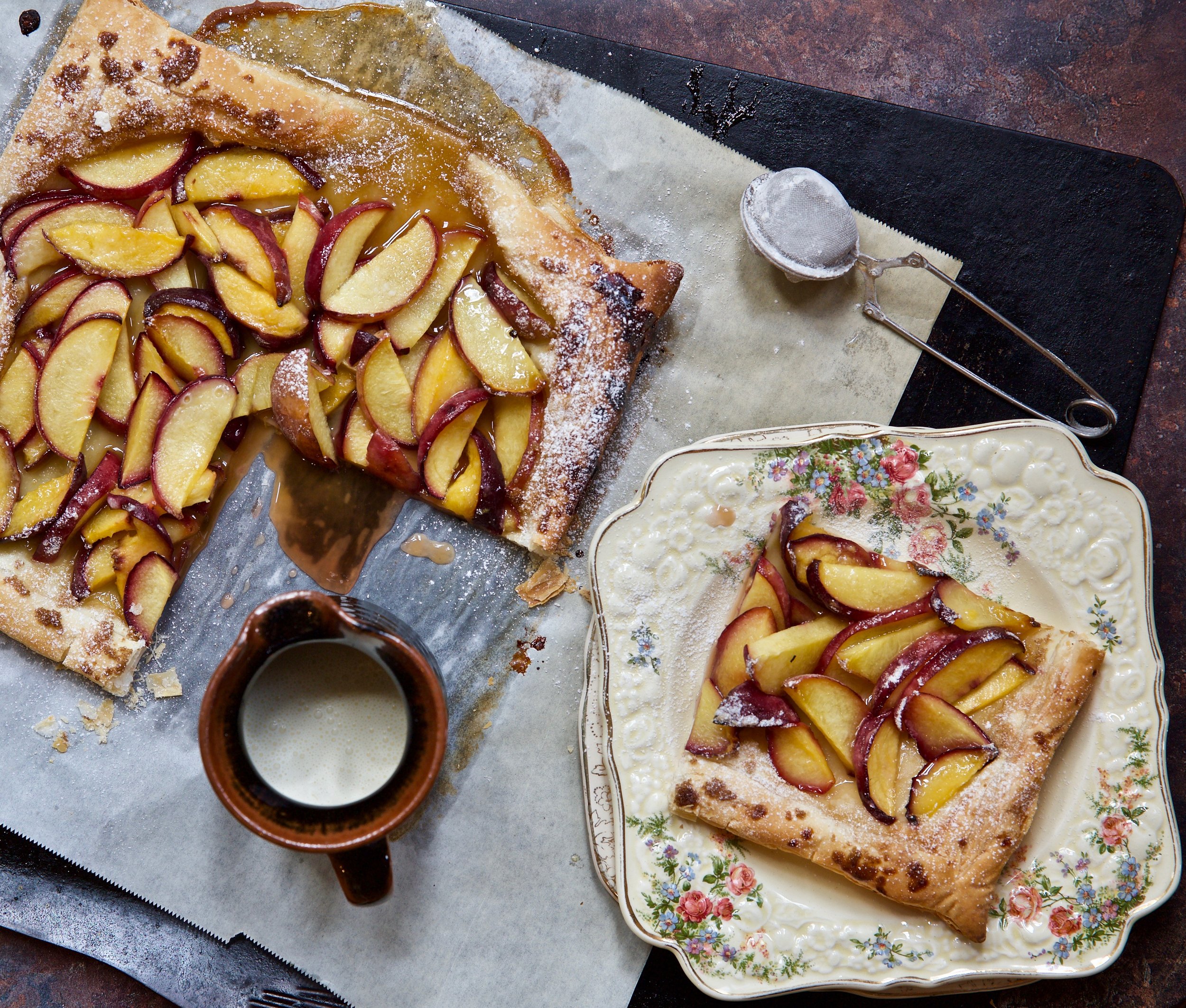 Quick Peachy Tart — Heritage Bakers