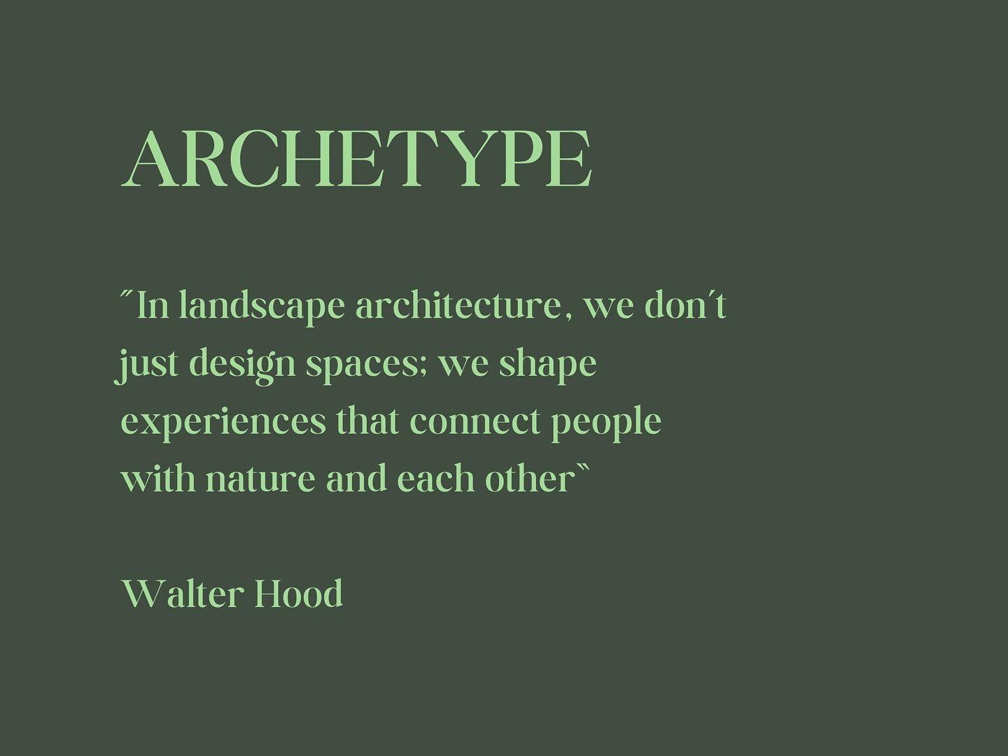 ARCHETYPE