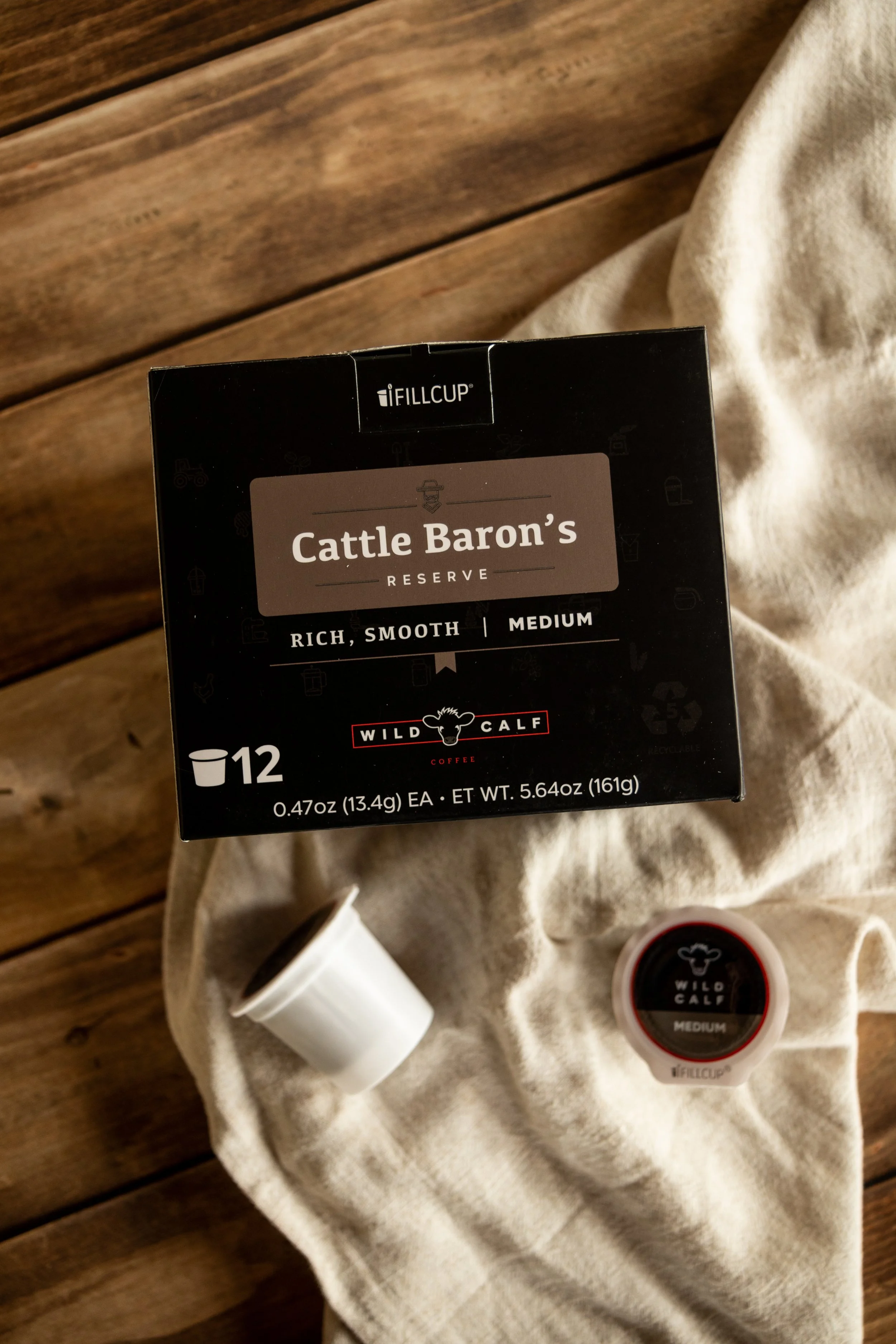 Wild Calf Coffee Product photoshoot — Michelle Mensing Photography