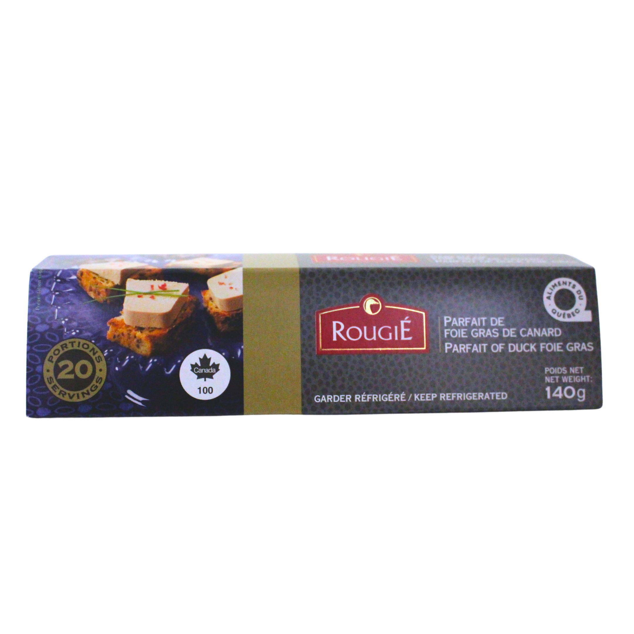Parfait de Foie Gras de canard au Porto Rougié 140g — Rougié CA