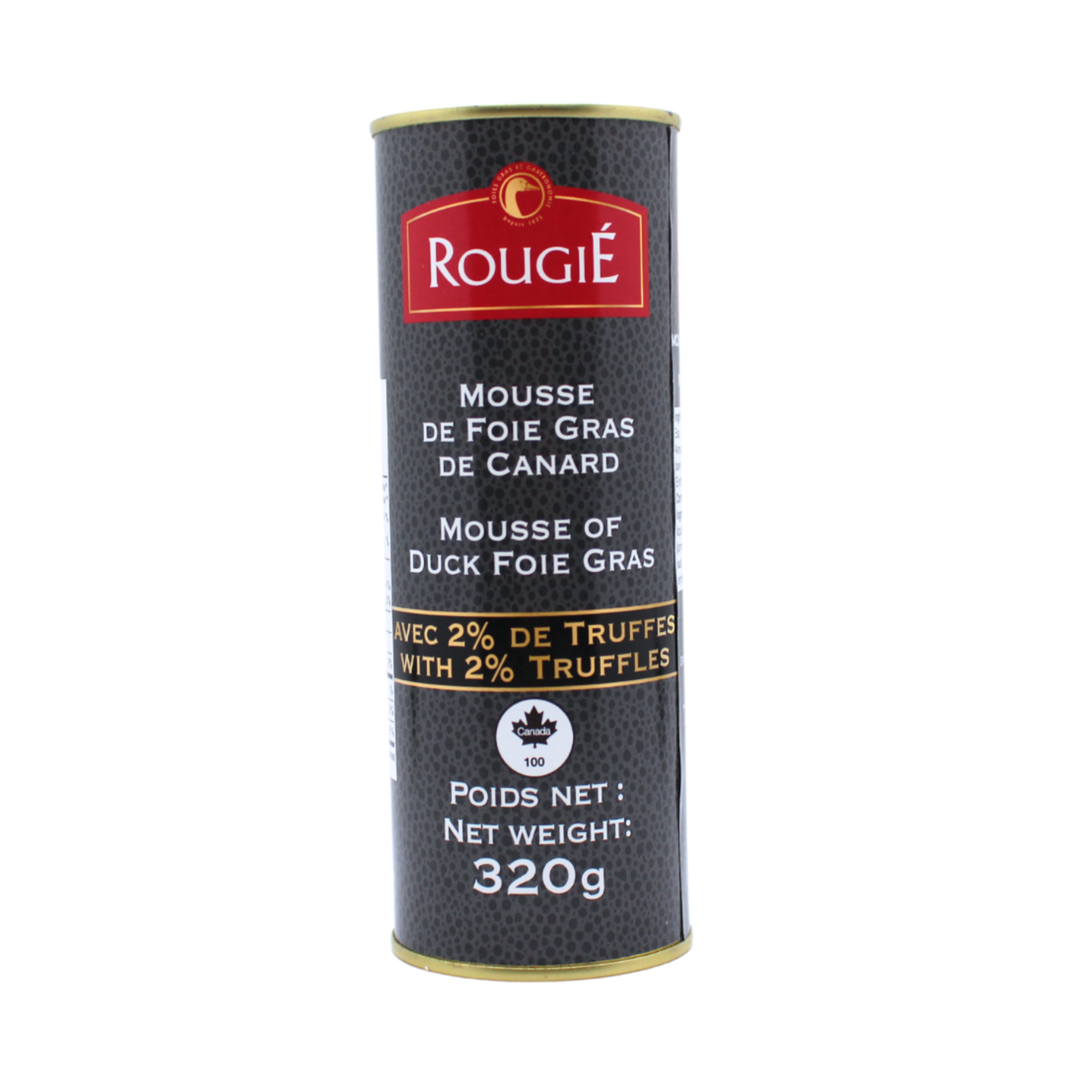 Mousse de Foie Gras de canard aux Truffes Rougié 320g — Rougié CA