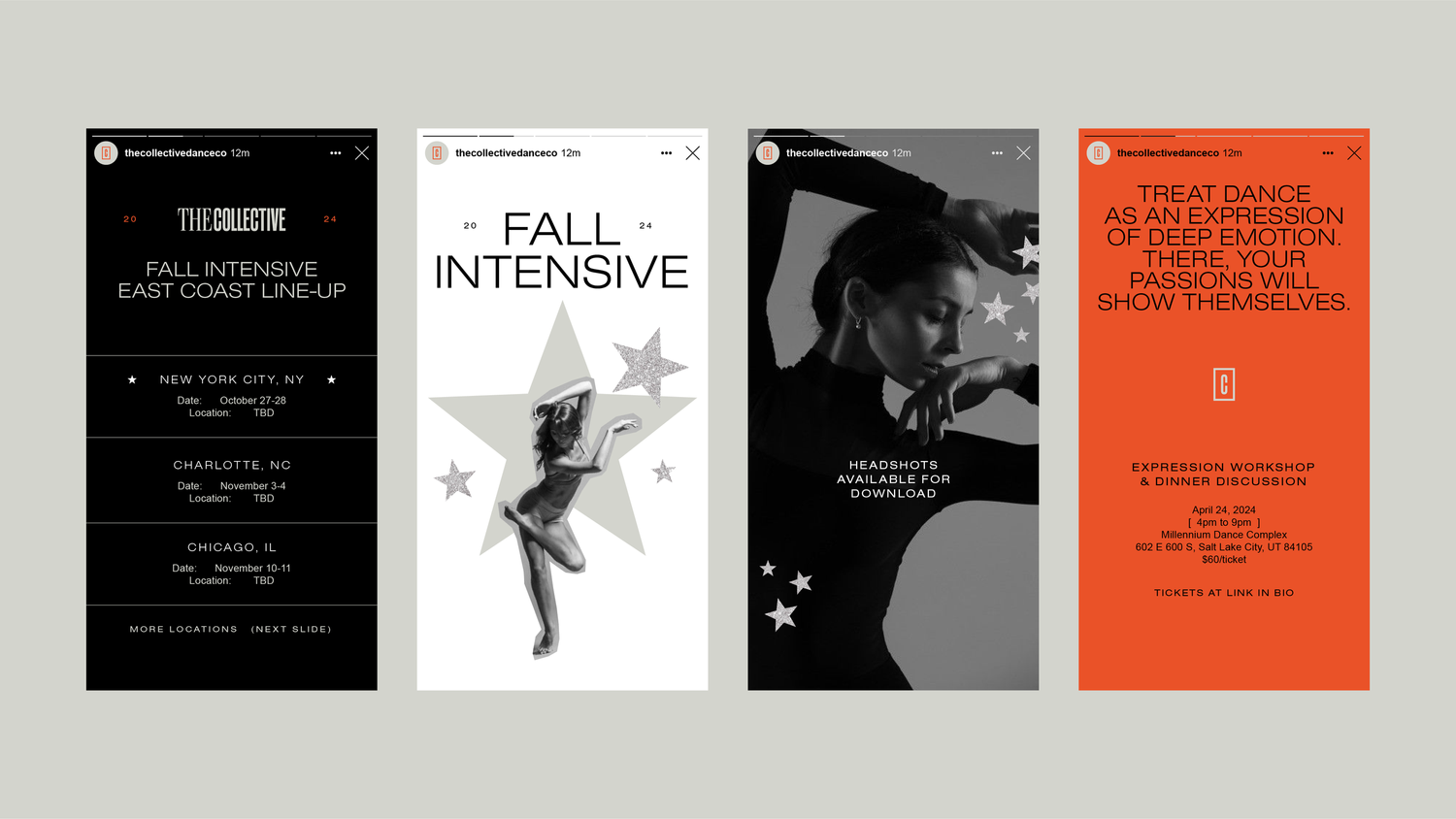 The Collective Dance Co — Visual Identity — Braaand | Branding and ...