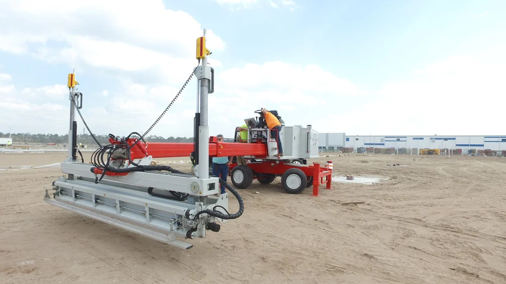 TS6000 Superflat Screed — TOPP & SCREED USA