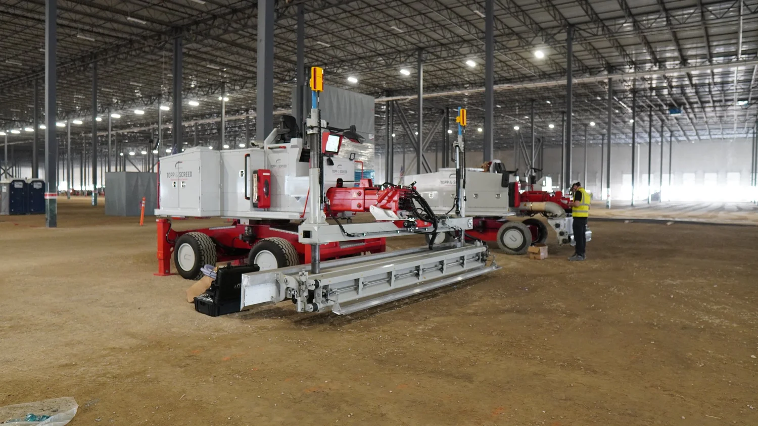 TS6000 Superflat Screed — TOPP & SCREED USA