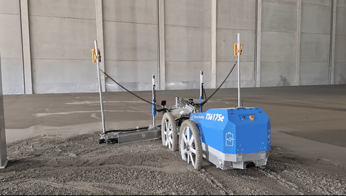TS6175e Mini Superflat Screed — TOPP & SCREED USA