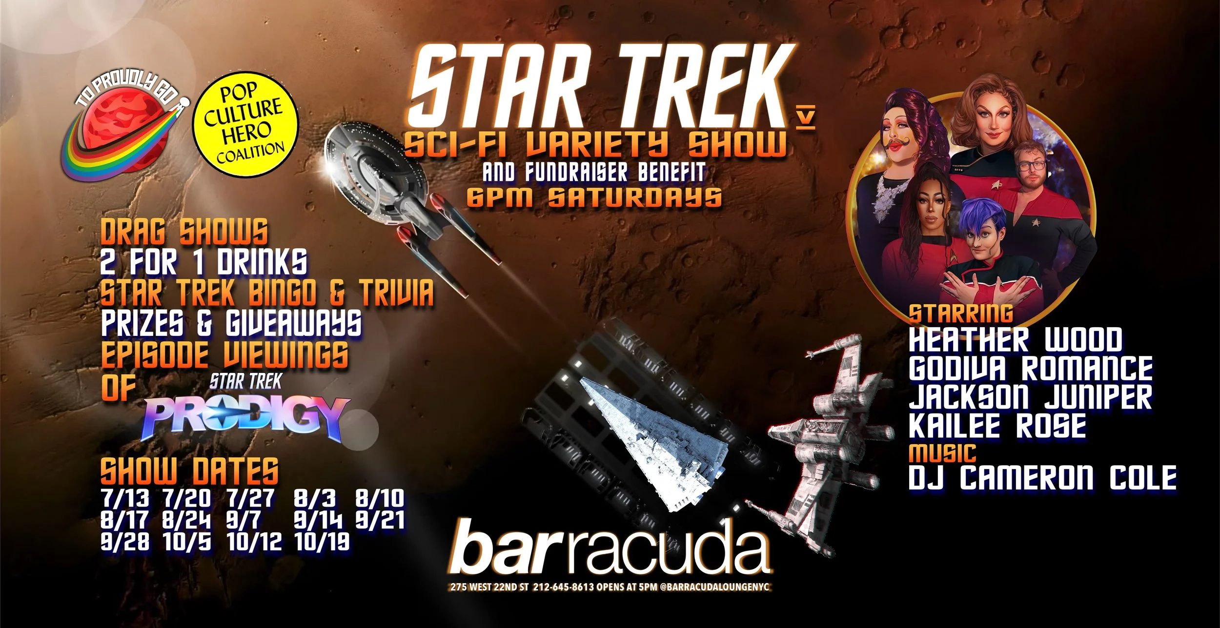 Star Trek Variety Show Run Extended! — To Proudly Go
