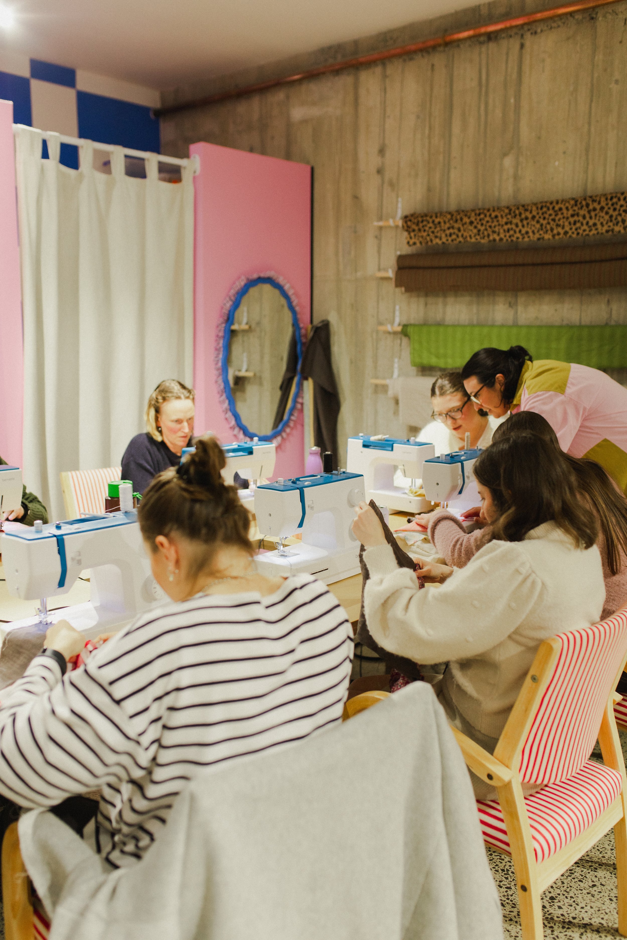 Make & Take Workshops — Sip & Sew Website