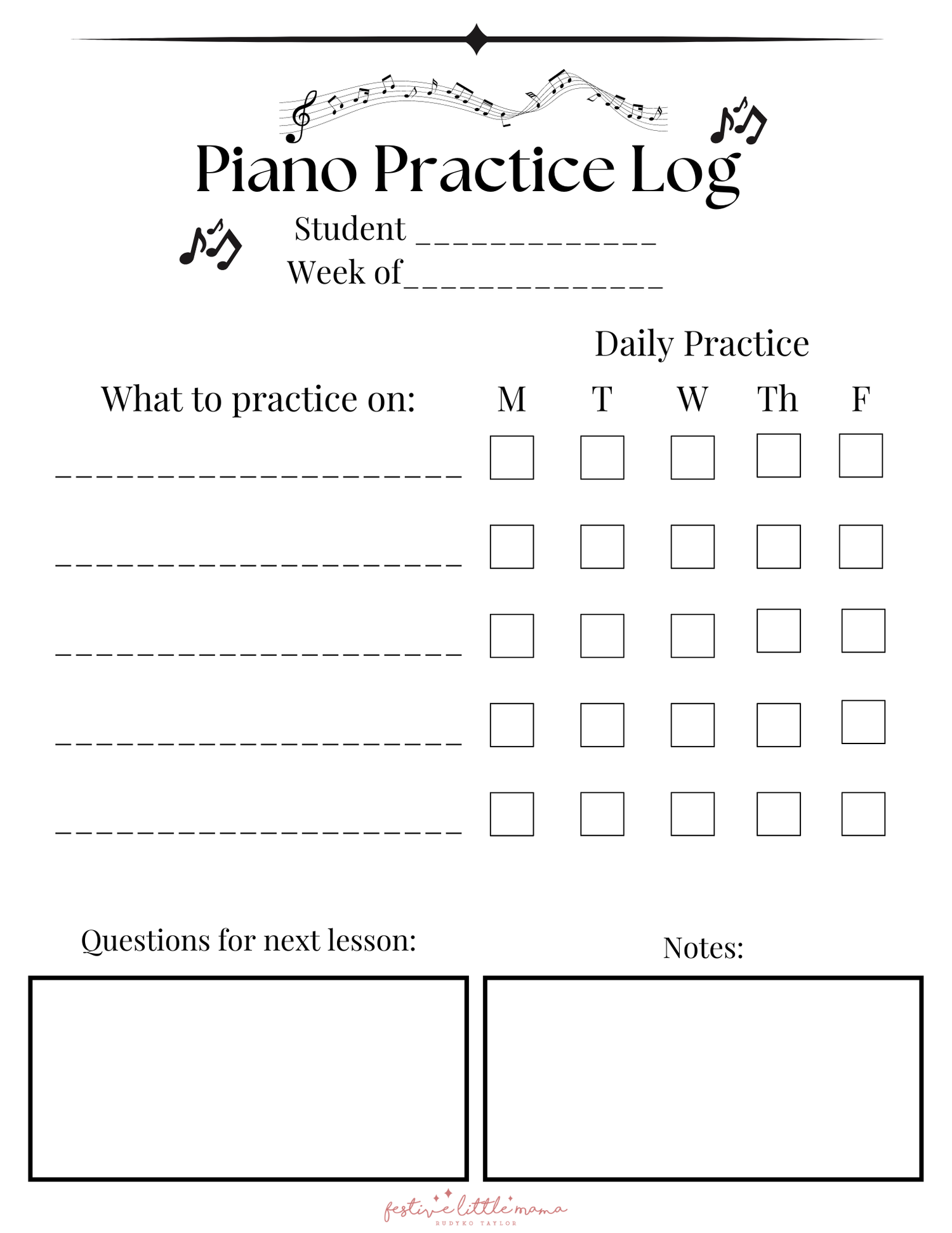 Continuing GGma’s Legacy! Beginner Piano Links — Festive Little Mama ...
