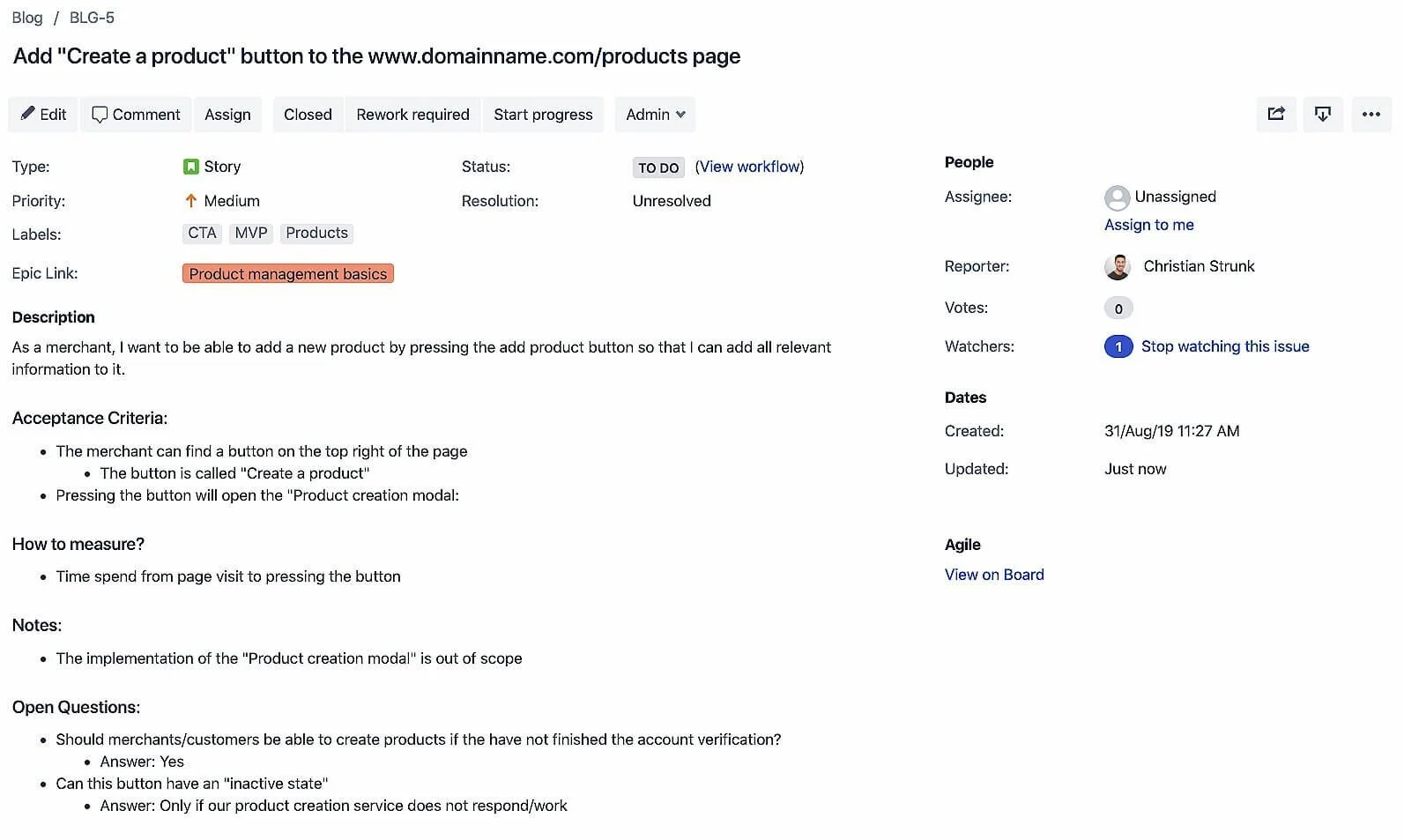 User Stories and Epics for Your Backlog (With Examples+Templates ...