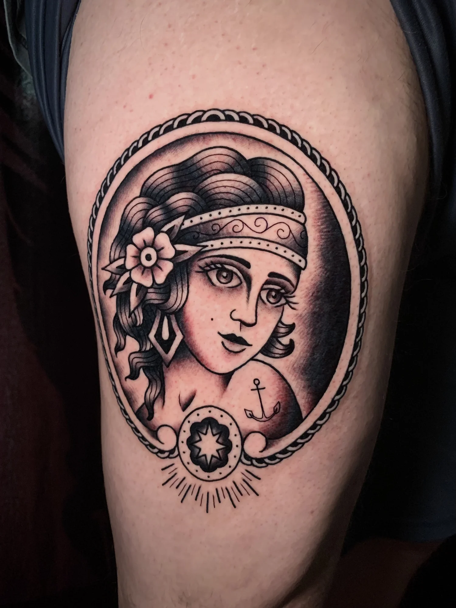 Black & Gray Traditional — Ink & Dagger Tattoo