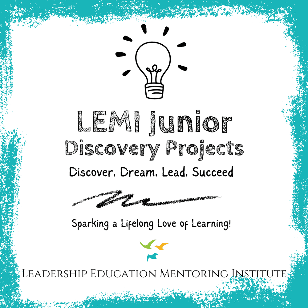 Junior Discovery Projects — Leadership Education Mentoring Institute
