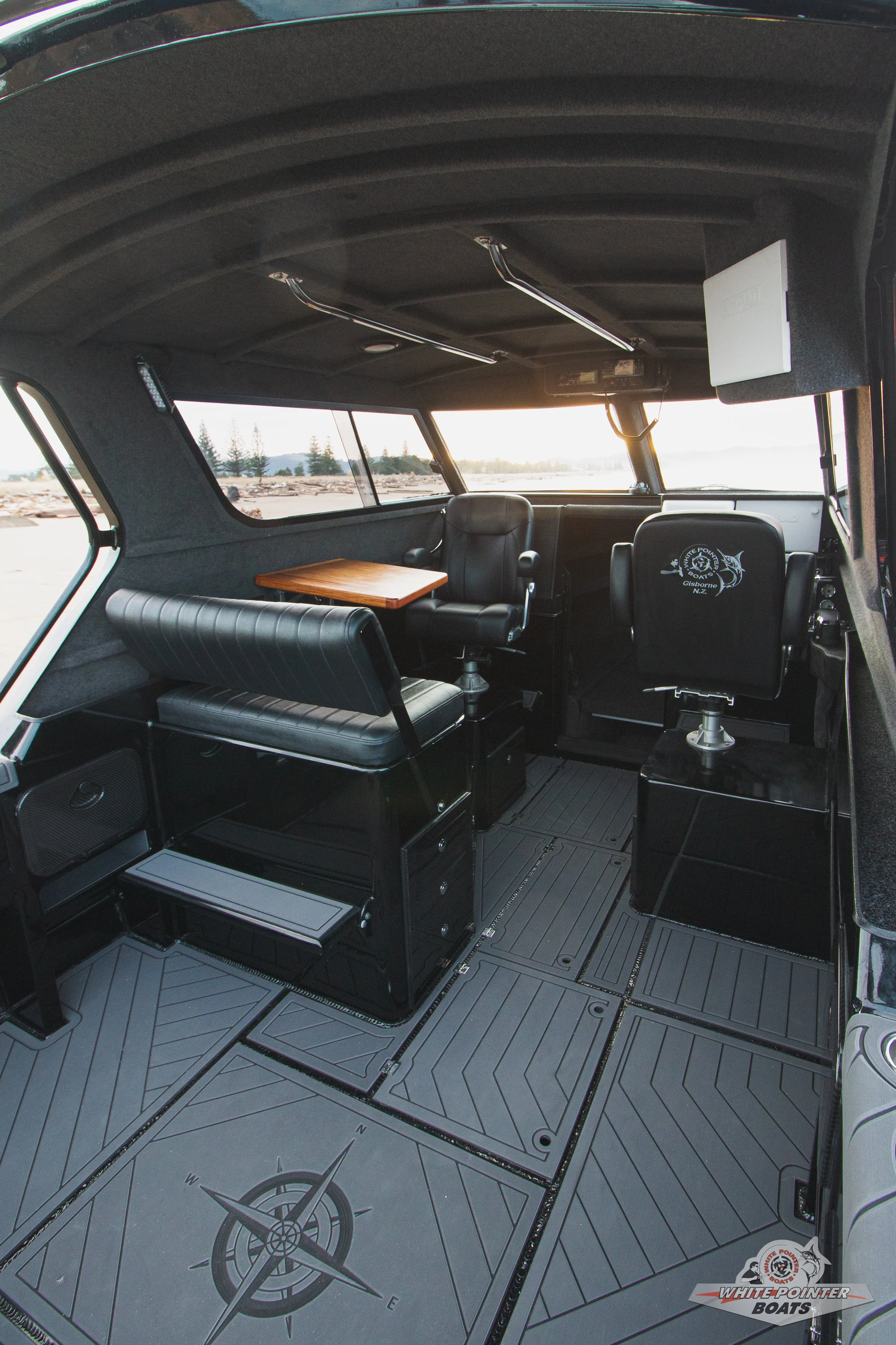 White Pointer boat Interiors