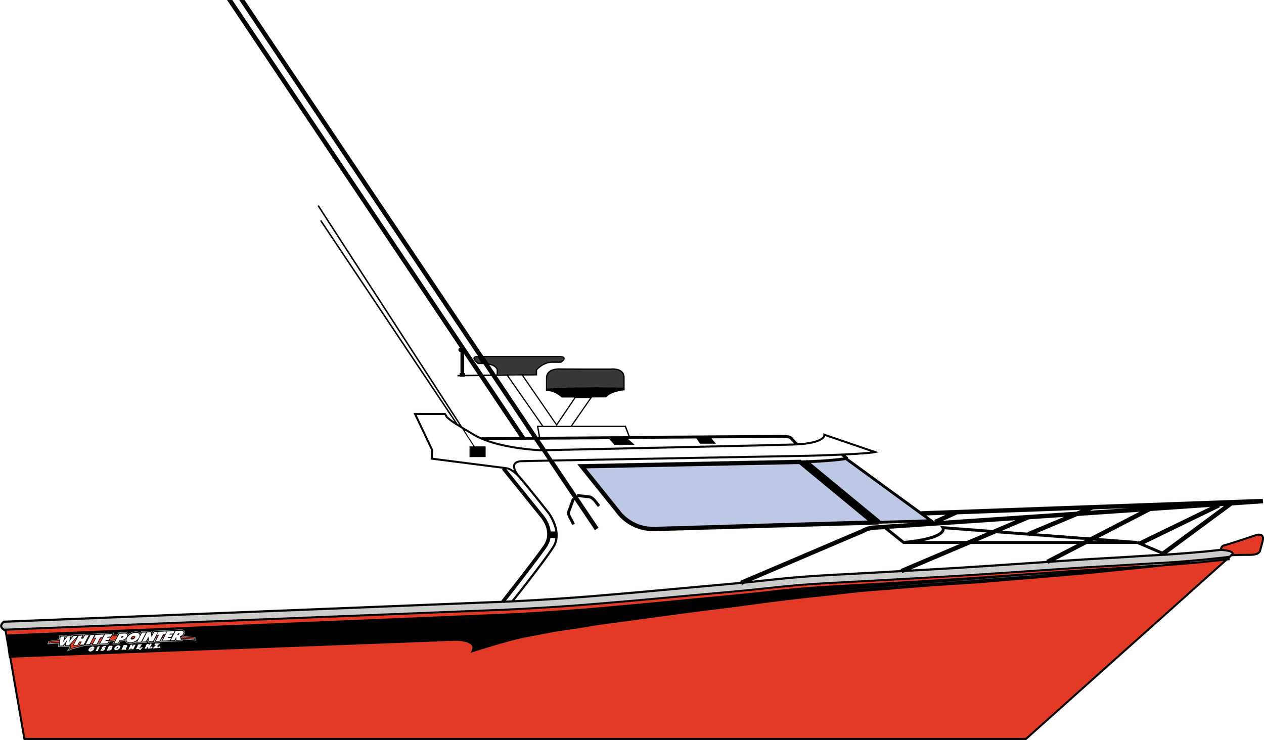 970 Custom Cruiser aluminium fishing boat custom built by White Pointer Boats