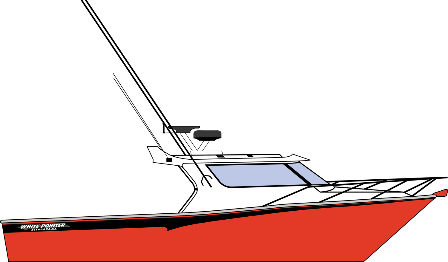 840 Sports Cruiser aluminium fishing boat custom built by White Pointer ...