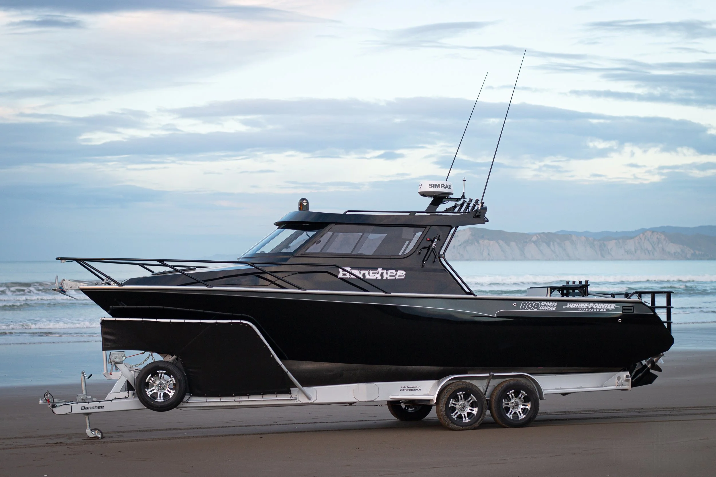 White Pointer Custom Aluminum Trailers