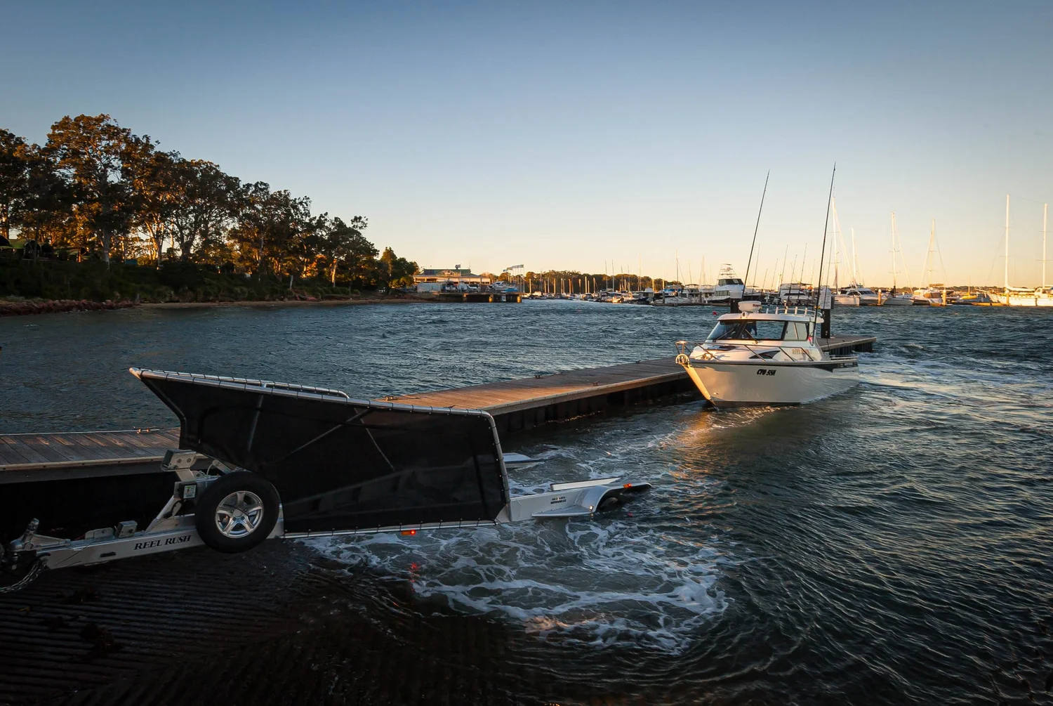 White Pointer Custom Aluminum Trailers