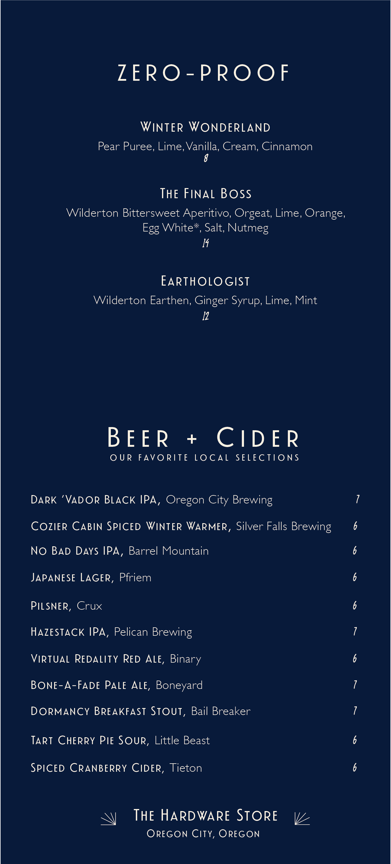 THE HARDWARE STORE — The Hive