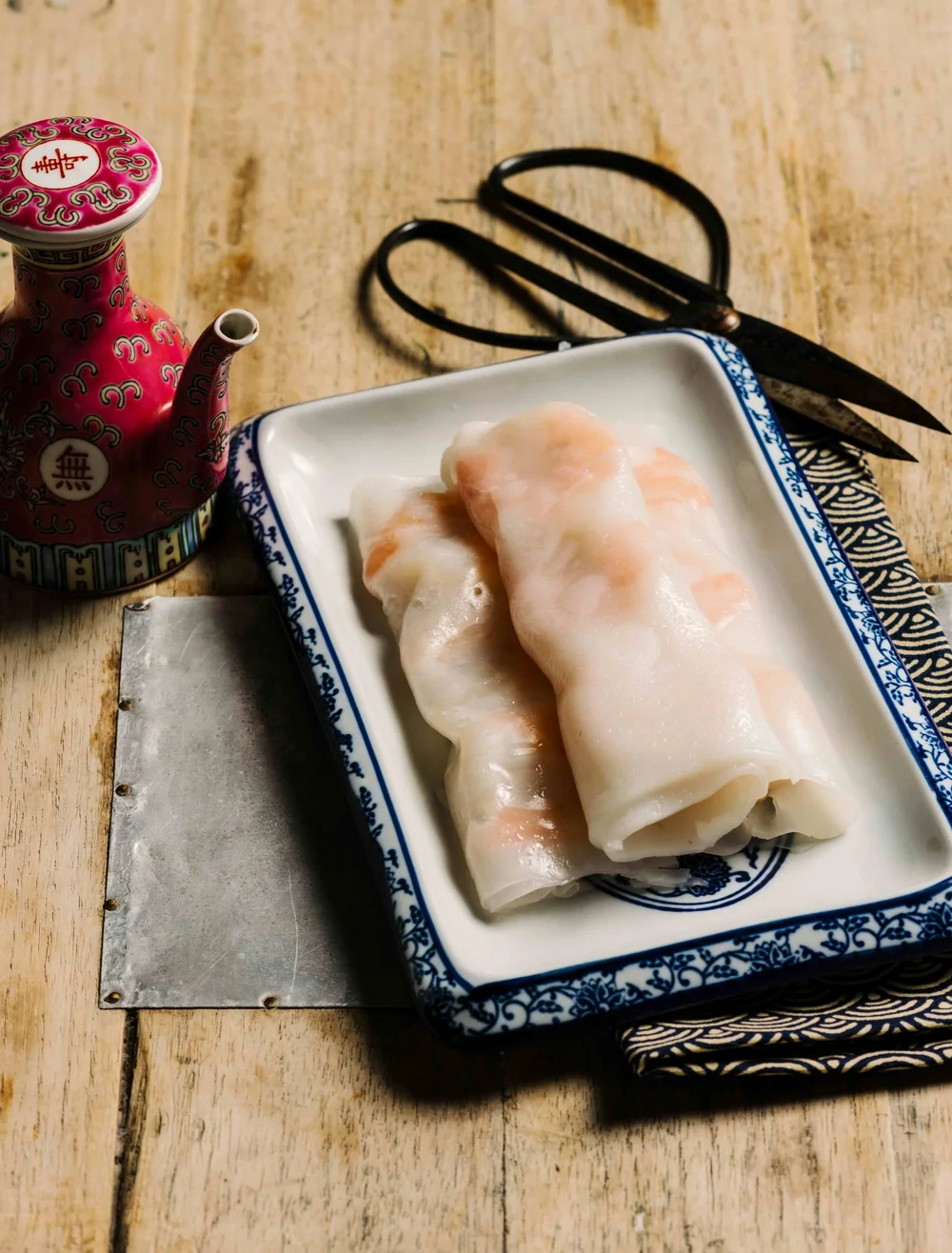 Prawn cheung fun — Lazy Sunday Club