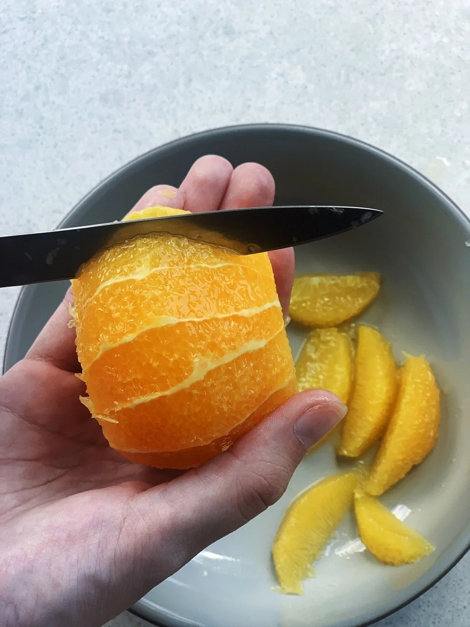 How to segment an orange — Lazy Sunday Club