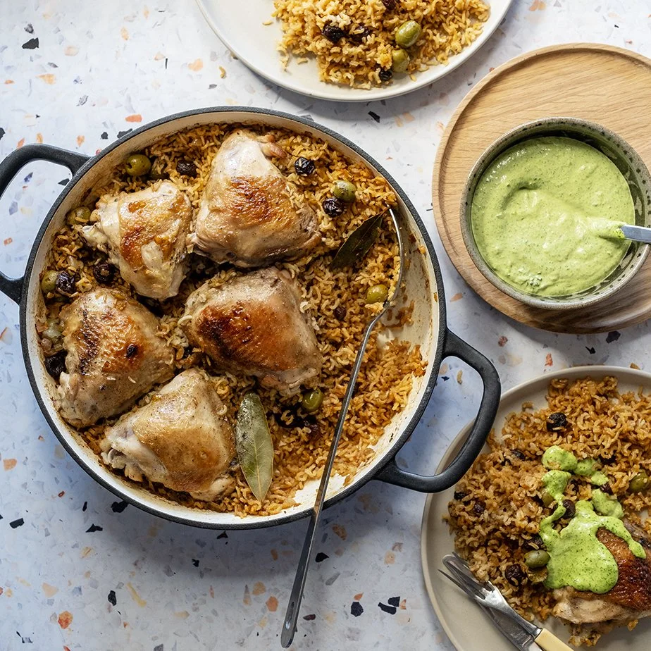 Fragrant chicken bake — Lazy Sunday Club