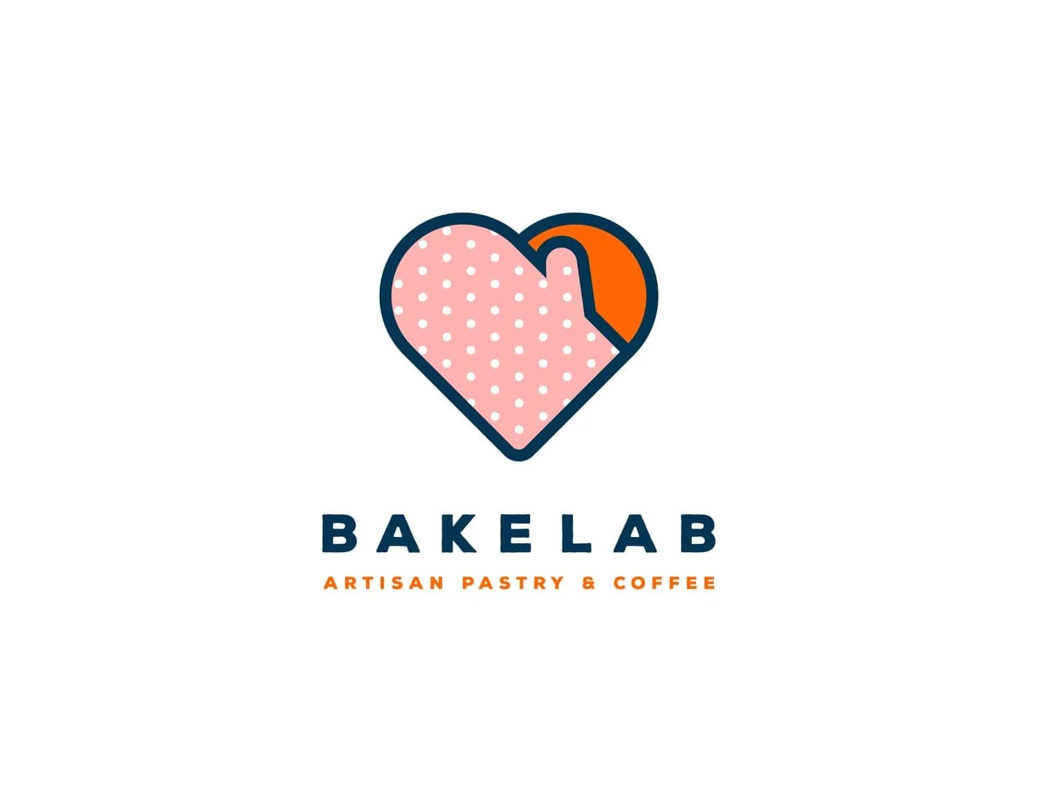 Bakelab Coffee & Pastry — Logo & Branding — HAGAN DESIGN CO.