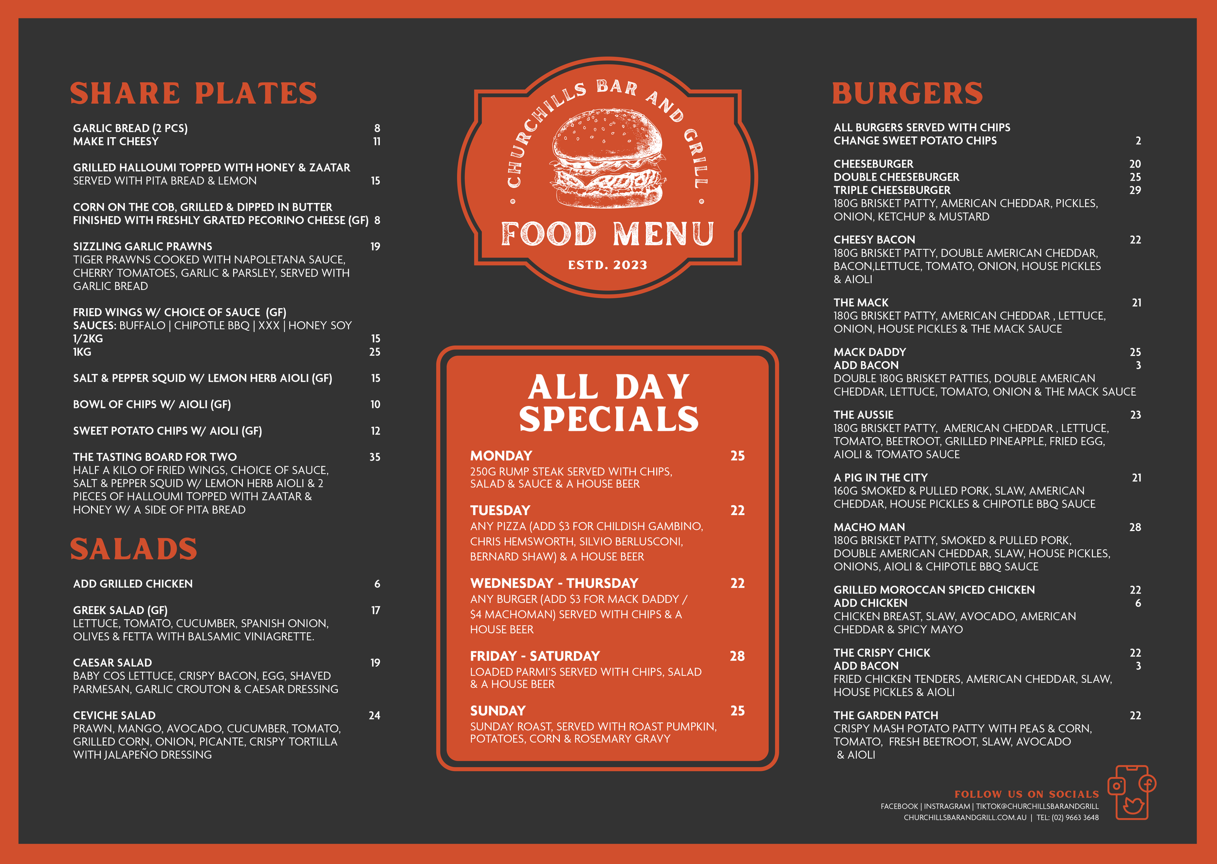 Churchills Bar & Grill