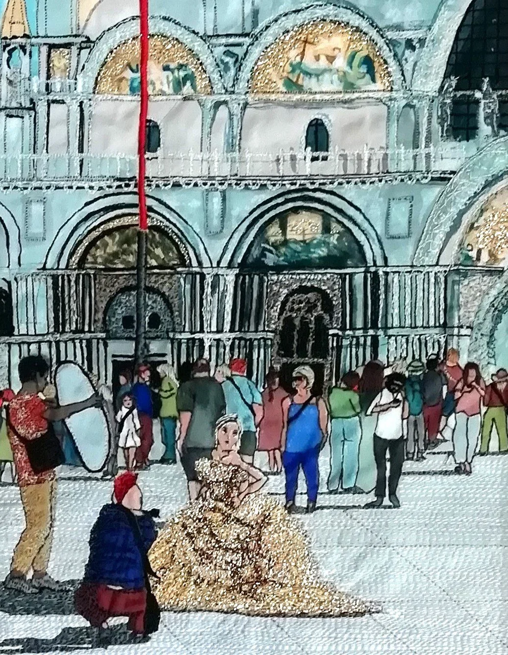 Award Winning Embroidery — Leah Stuart - Hungry Hector Textiles