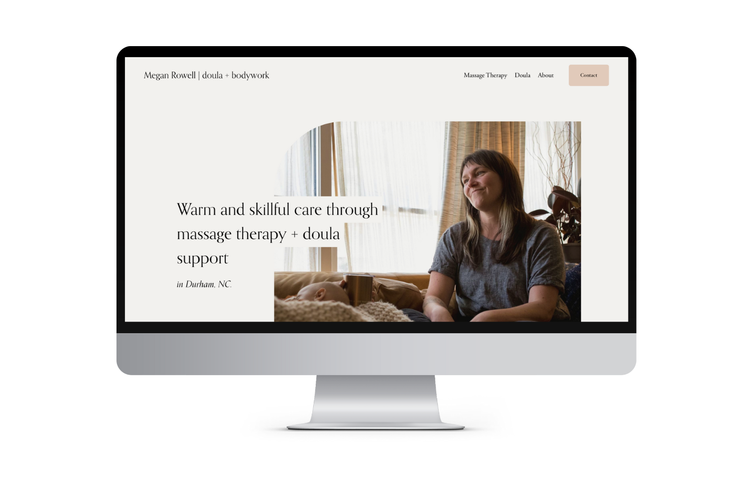 A Minimalist Squarespace Website for a Massage Therapist — Studio ...