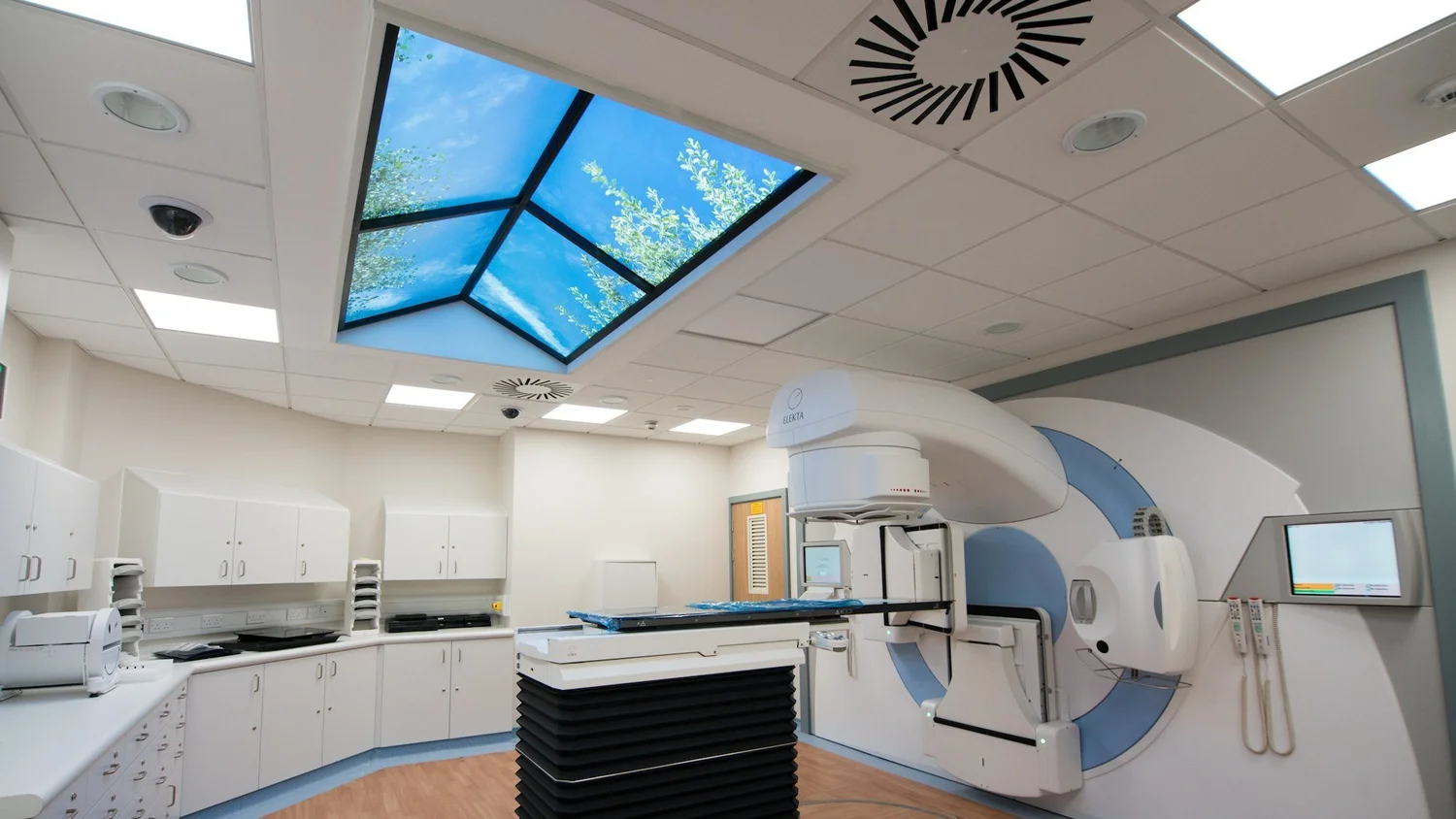 Digital displays that mimic windows and skylights make it possible to ...