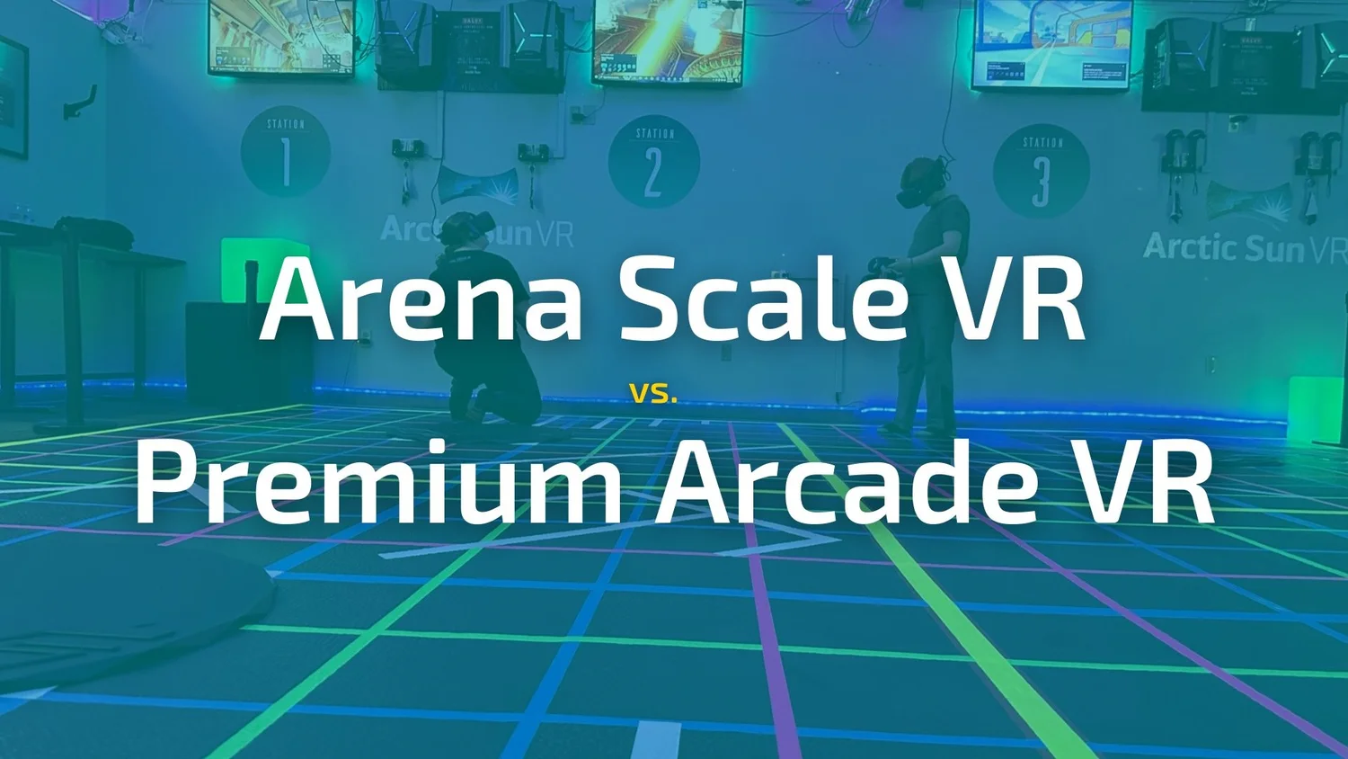 Free-Roam VR vs. Premium Arcade VR: Experiences Explained