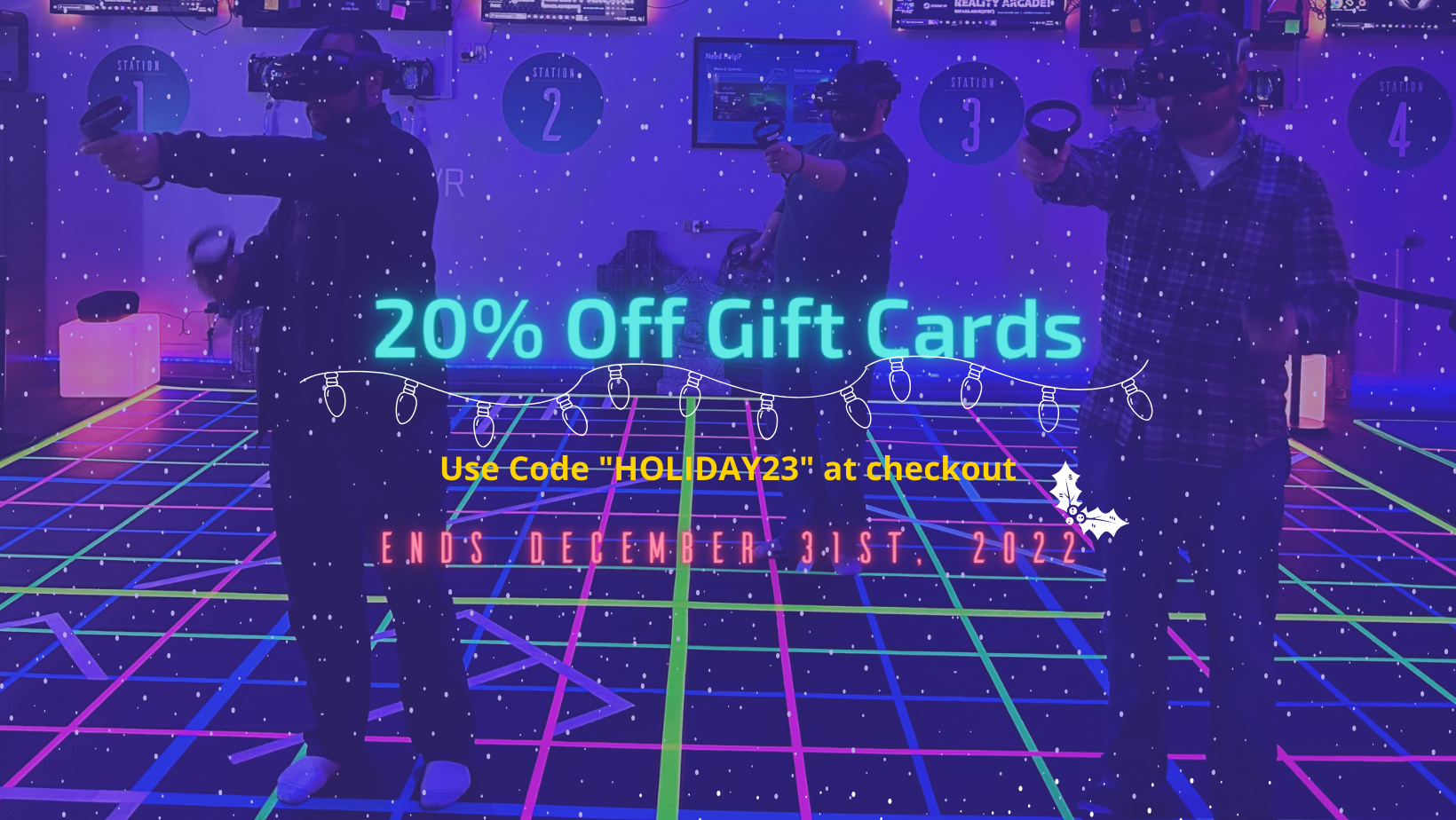 Gift Cards are 20% Off at ASVR the Entire Holiday Season!