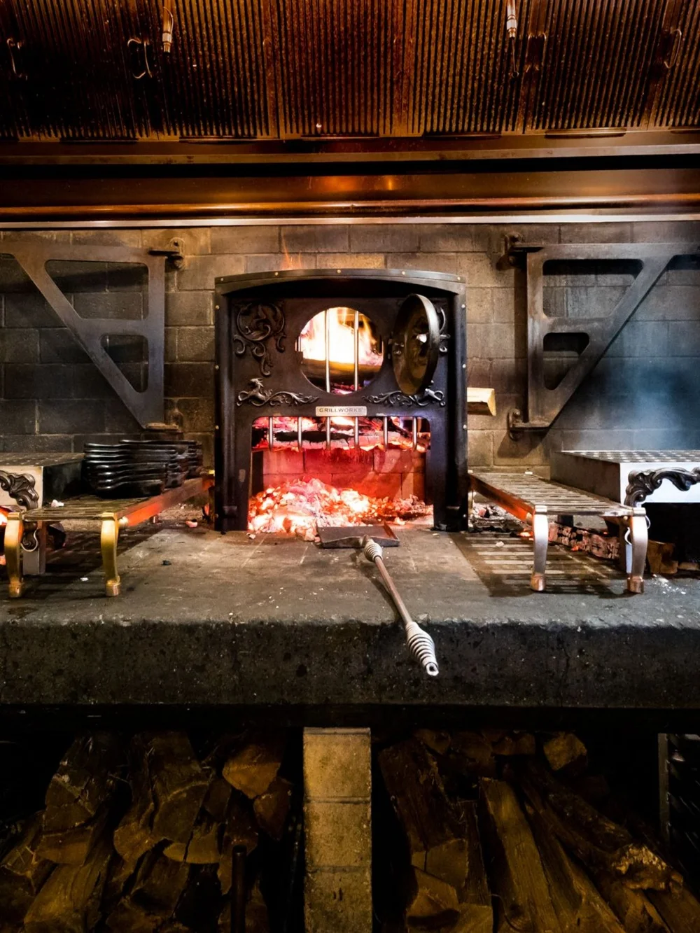 Hearth Arrays Our Custom Wood Fired Grills | Washington DC | GRILLWORKS