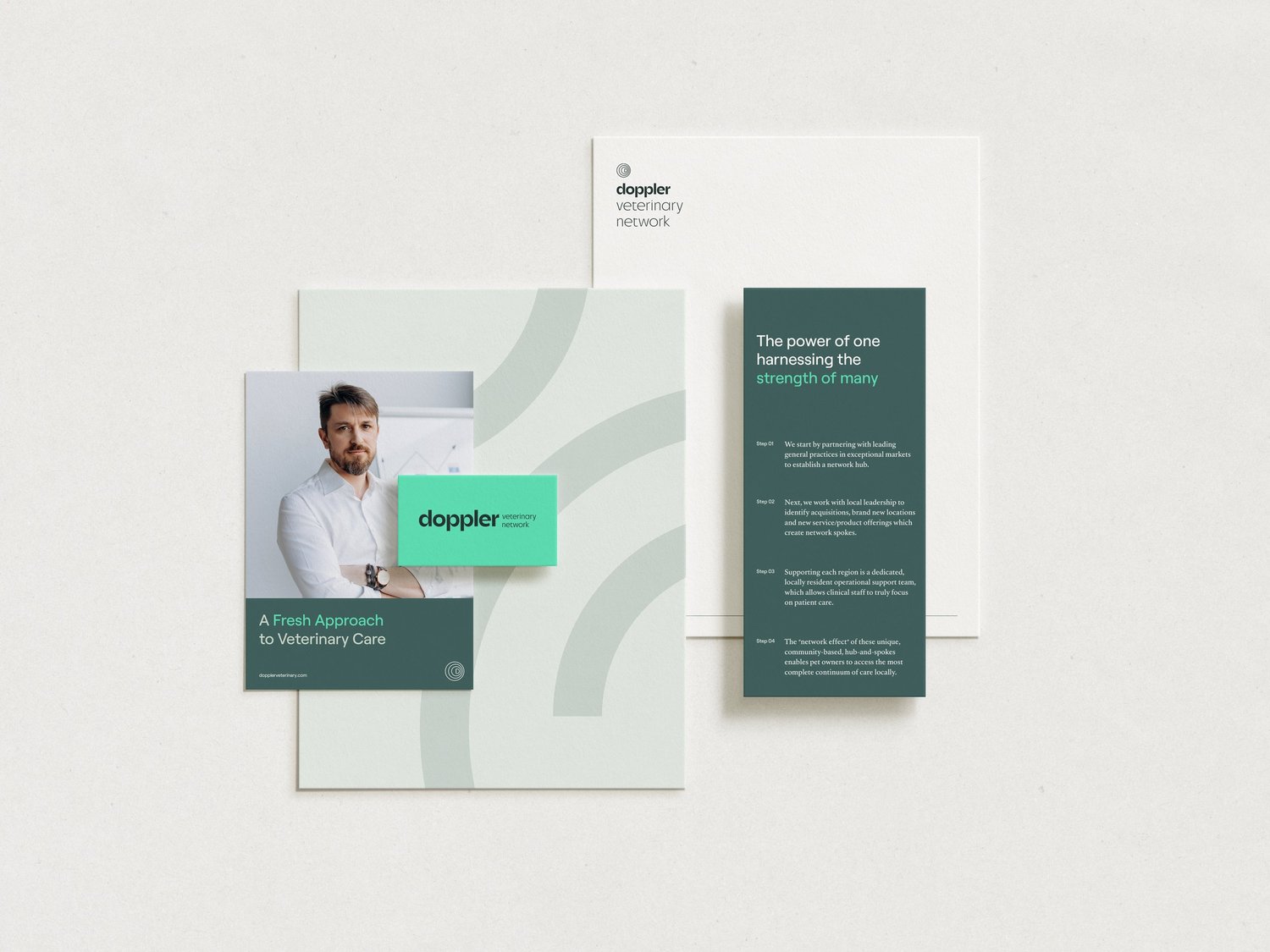 Doppler Veterinary Network — Contraire Design Studio