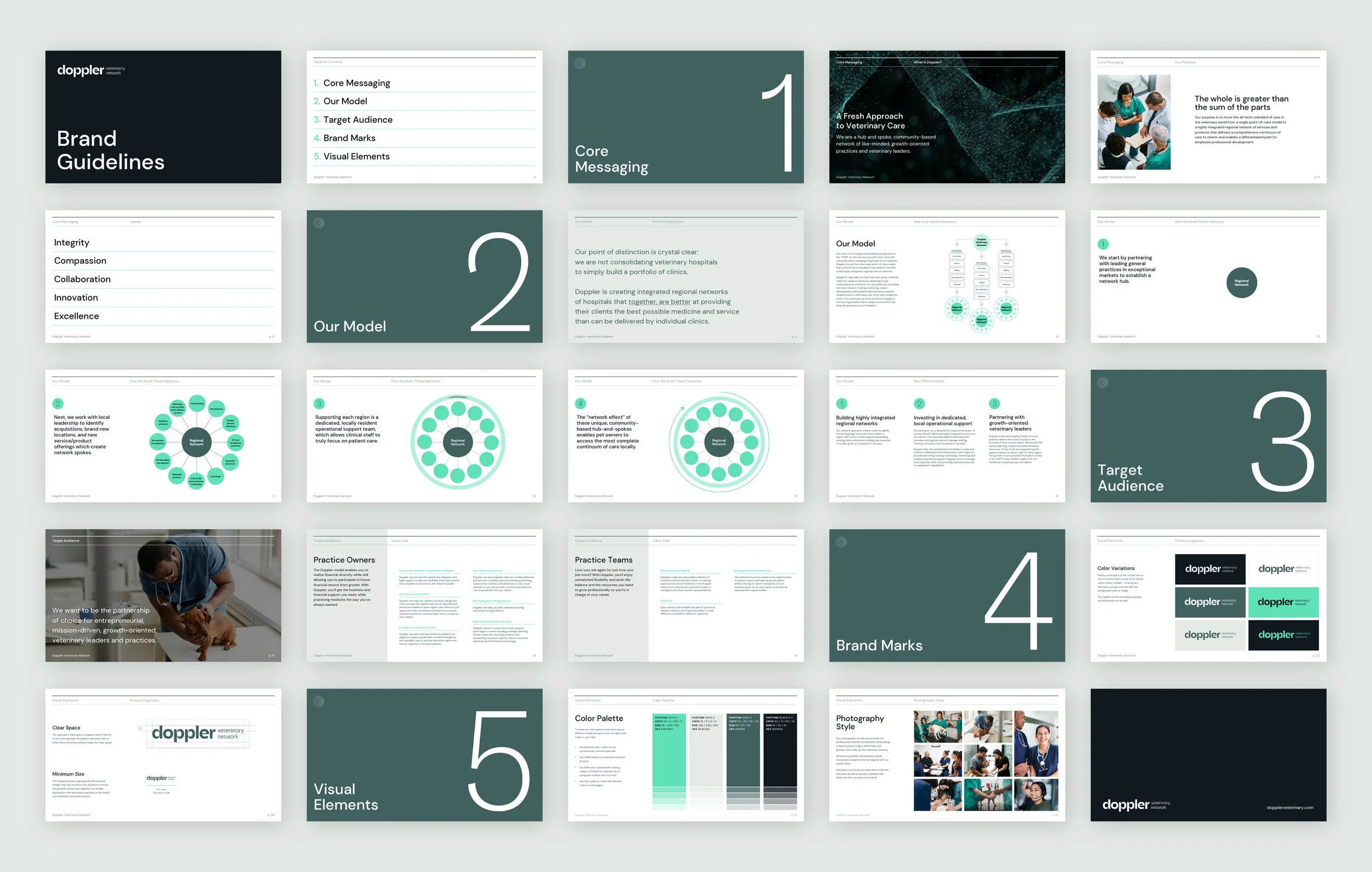 Doppler Veterinary Network — Contraire Design Studio