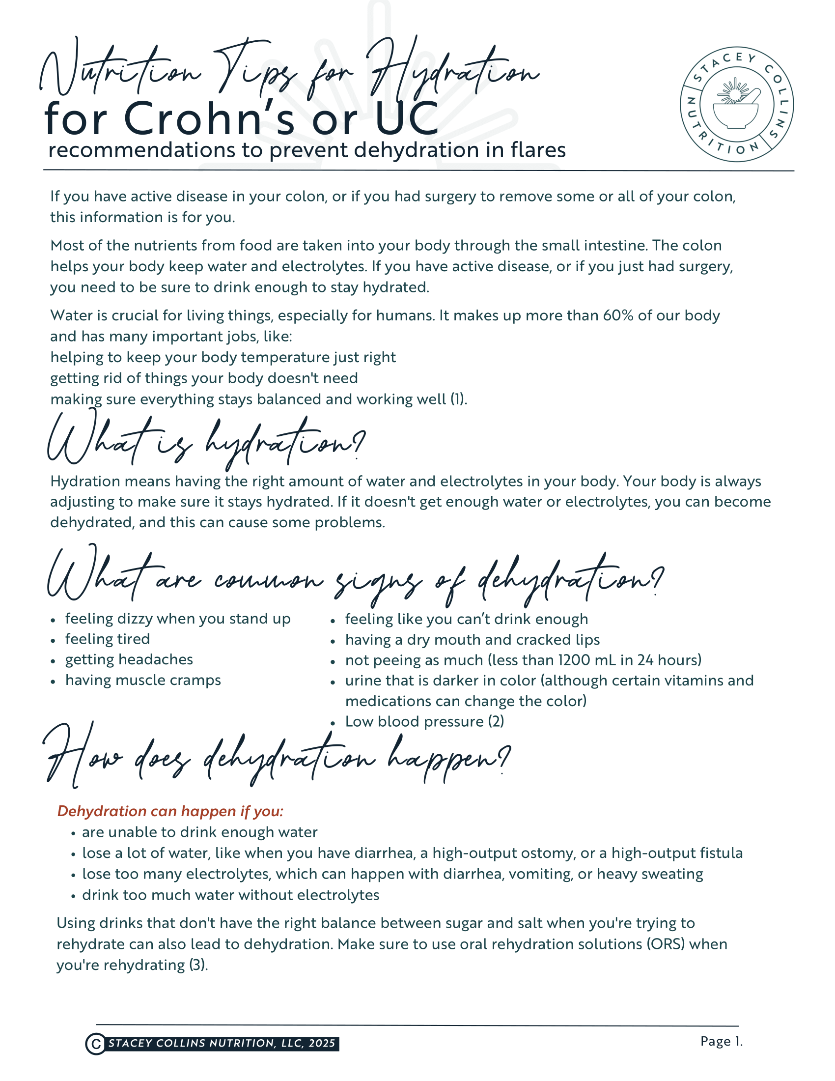 Hydration Guide for Crohn’s & UC | Oral Rehydration Tips & Recipes ...