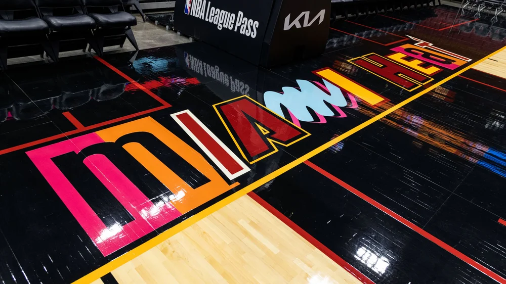 Miami Mashup Uniform and Court Design by Brett Maurer — brettmaurer