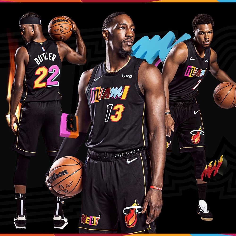 Miami Mashup Uniform and Court Design by Brett Maurer — brettmaurer
