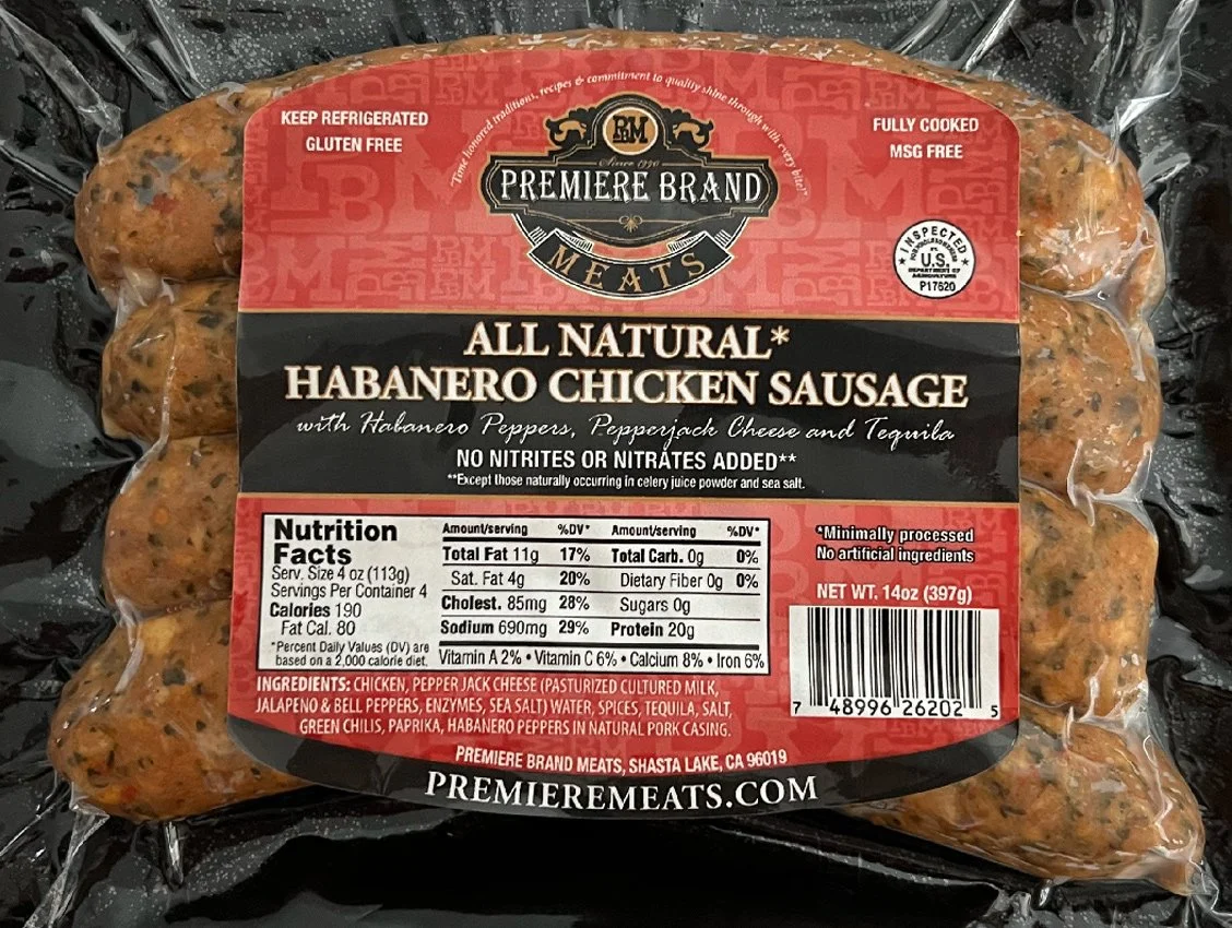 Gourmet Sausage Varieties — Premiere Brand Meats