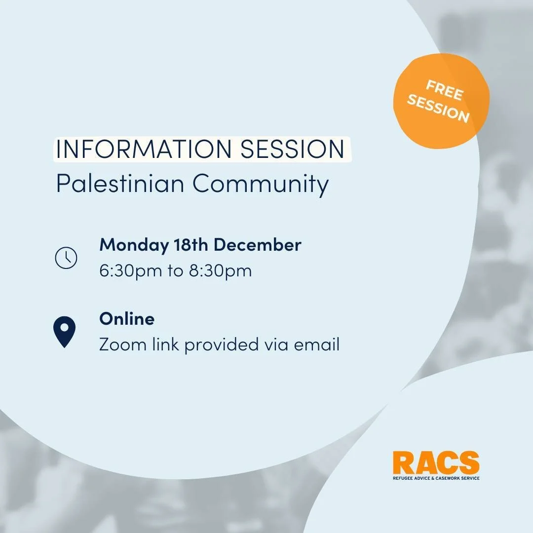 RACS | Refugee Advice & Casework Service