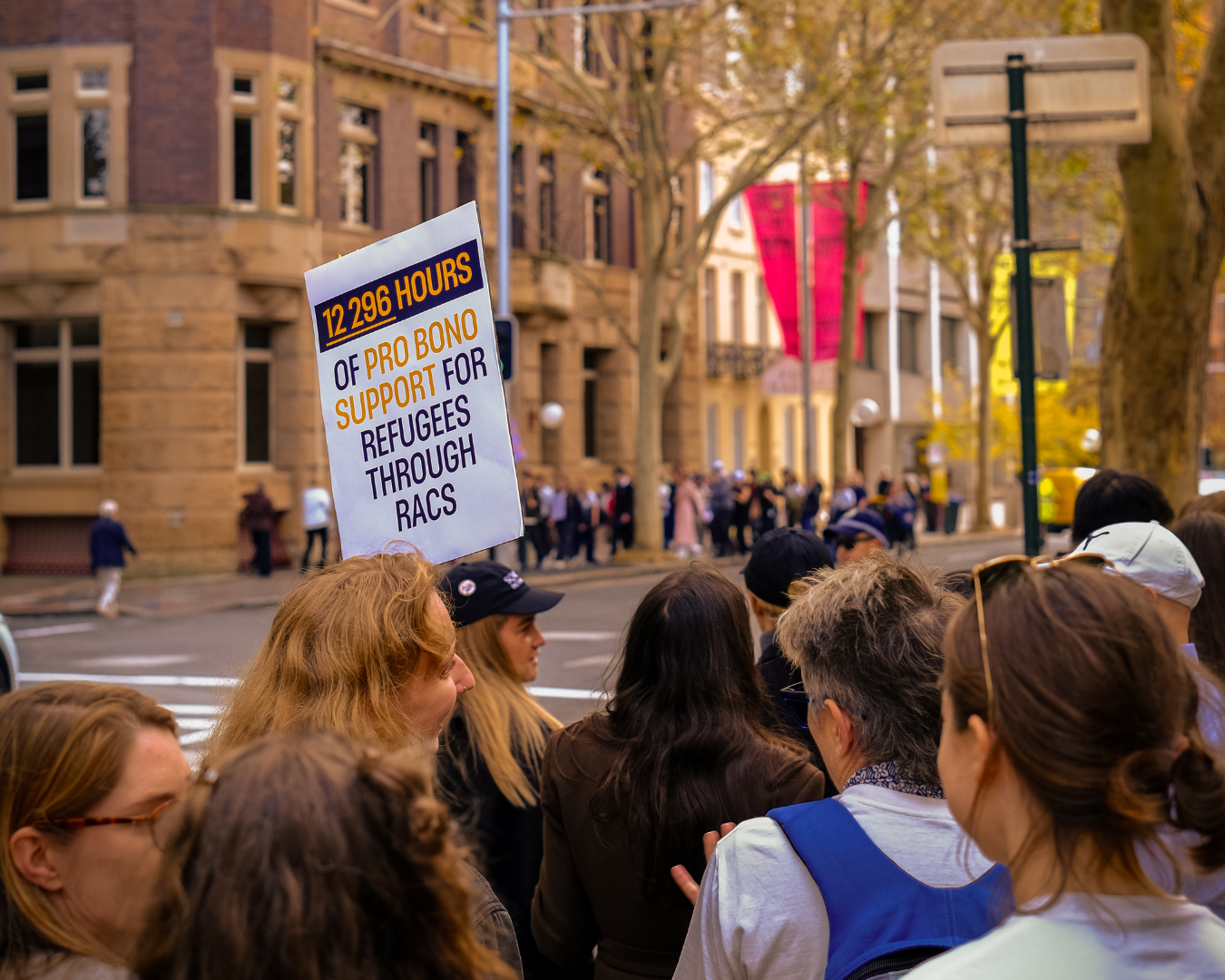 Sydney’s legal sector walks for justice — RACS | Refugee Advice ...