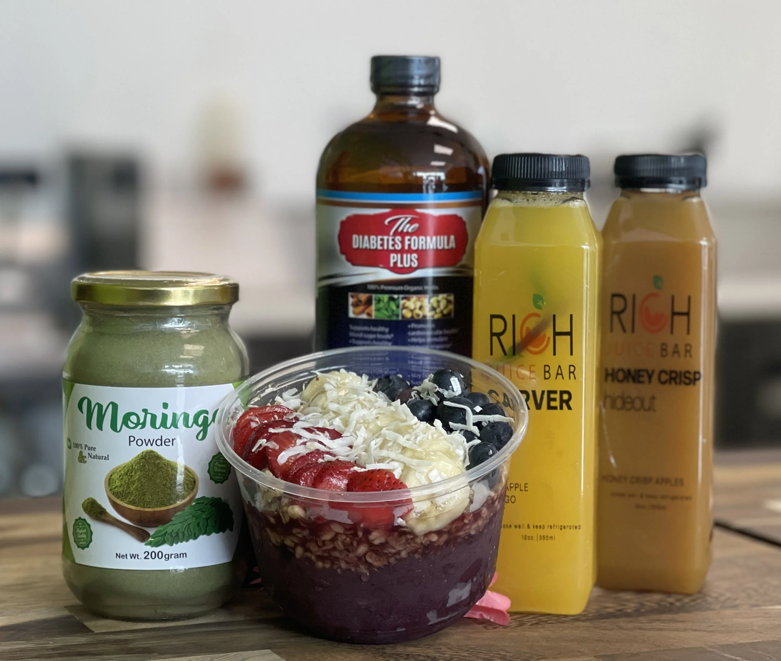 Menu — RICH Juice Bar