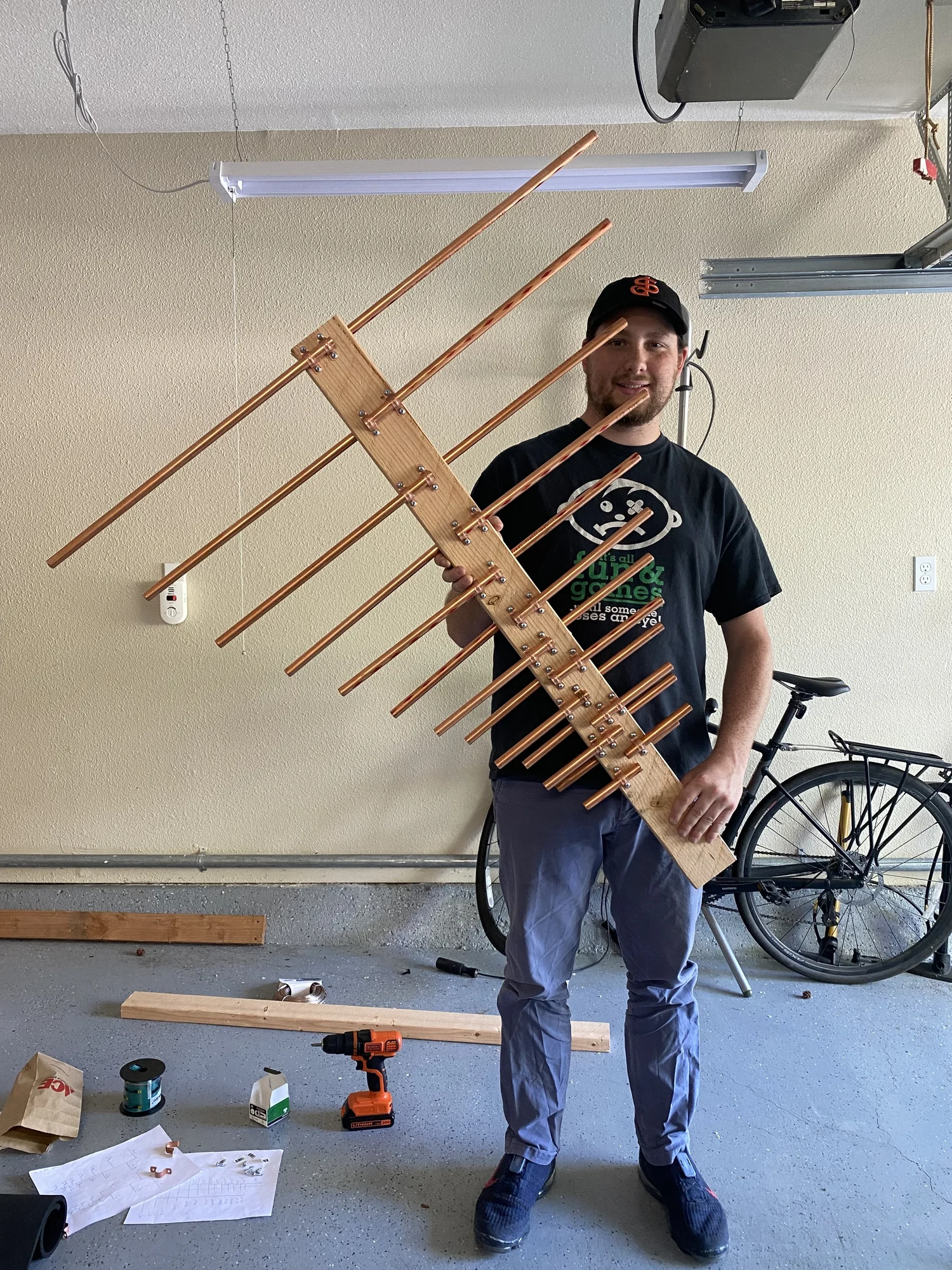 Building an Ultra Wide Band Log-Periodic Dipole Array — Benjamin H ...
