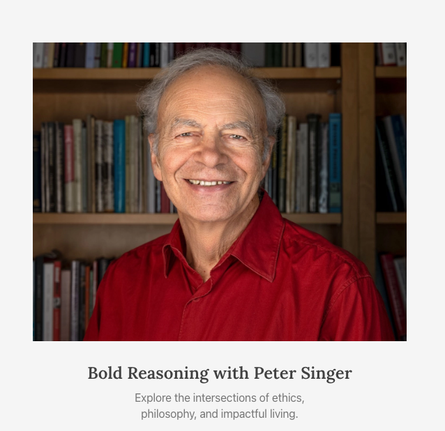 PETER SINGER