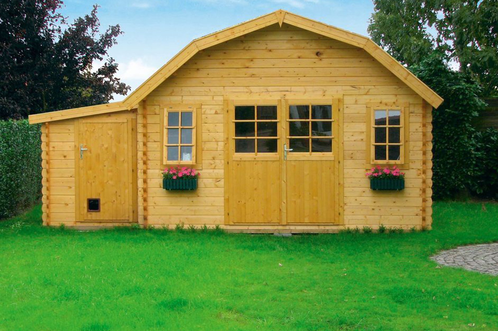 Keops Dutch style log cabins — Keops